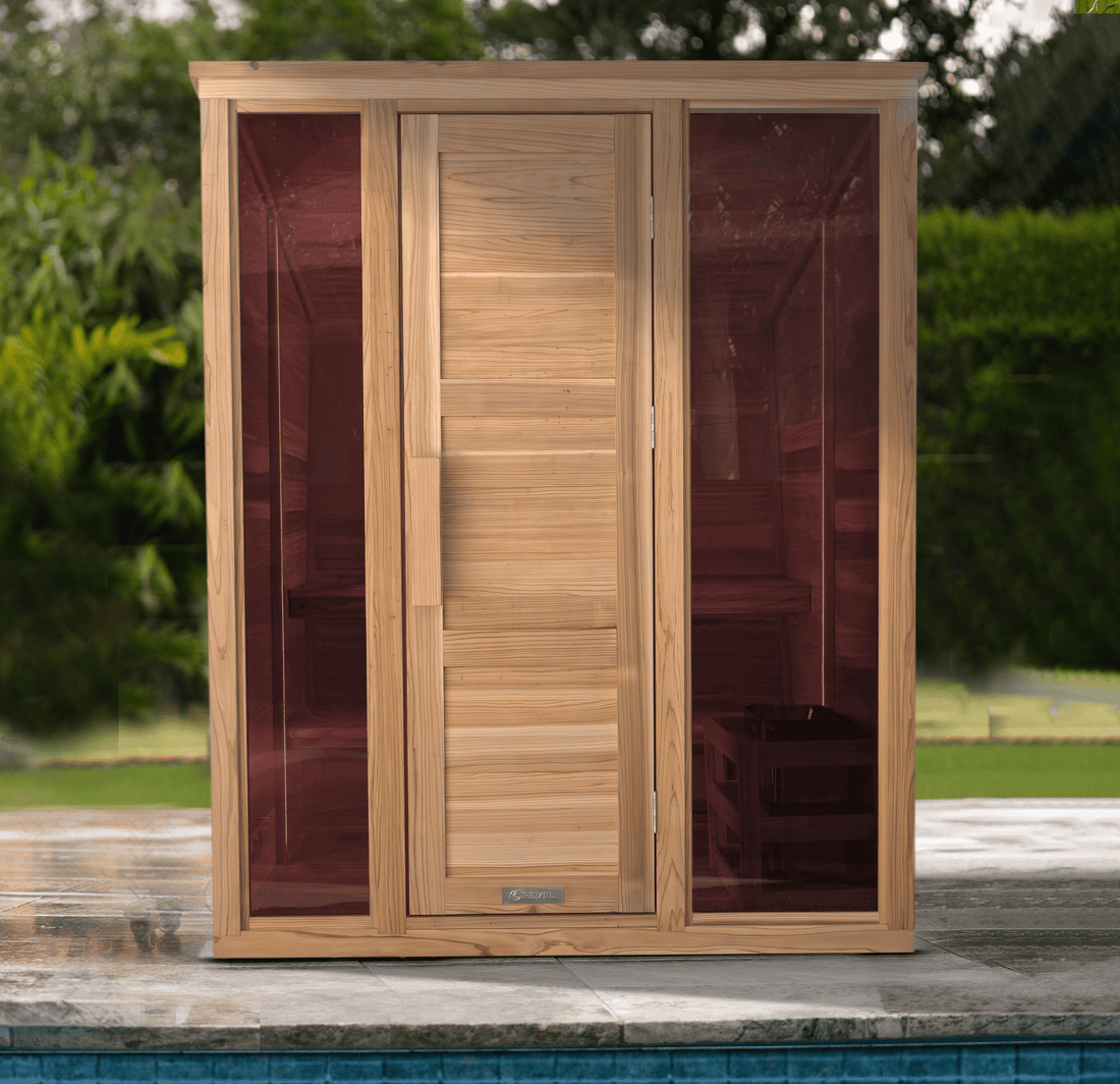 Revel Solaris 4 Person Traditional Cabin - Revel Saunas