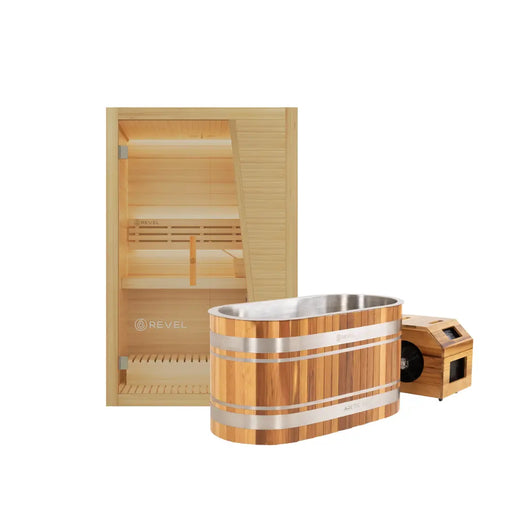 Traditional Sauna + Ice Bath – Revel Saunas